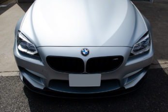 【マット塗装にコーティング】BMW M6 Coupé (F13) フローズンシルバー - 神戸・宝塚の車のコーティング専門店 カーハート