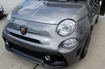 ABARTH F595C グリジオレコードにコーティング施工